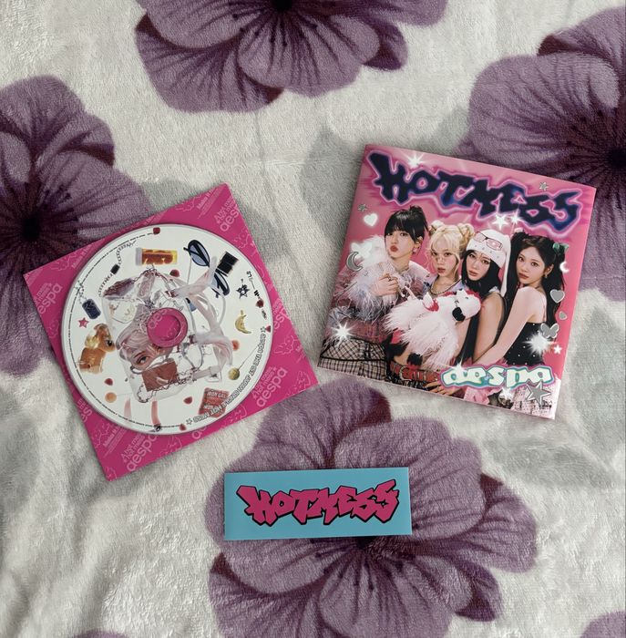 Kpop album Aespa Hot Mess poster Winter Toruń • OLX.pl