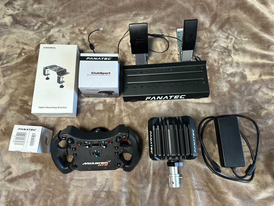 Zestaw SimRacing FANATEC Warszawa Praga-Południe • OLX.pl