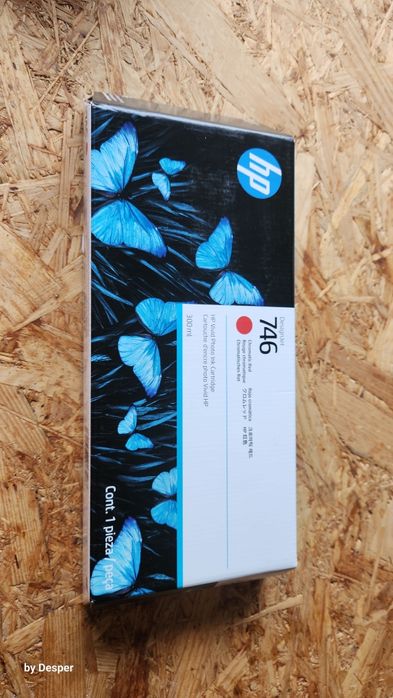 Tusz HP designJet 746 chromatic red P2V81A Stasi Las • OLX.pl