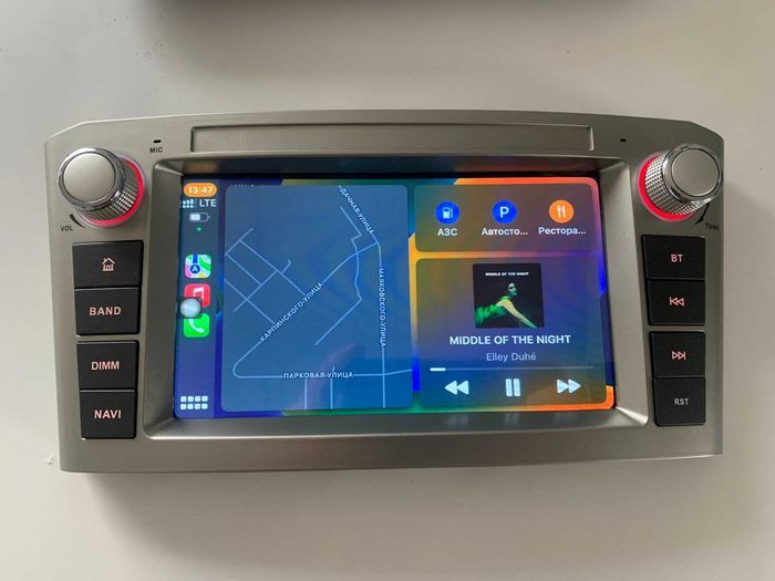 Штатная магнитола Toyota Avensis Тойота Авенсис android GPS навигация ...