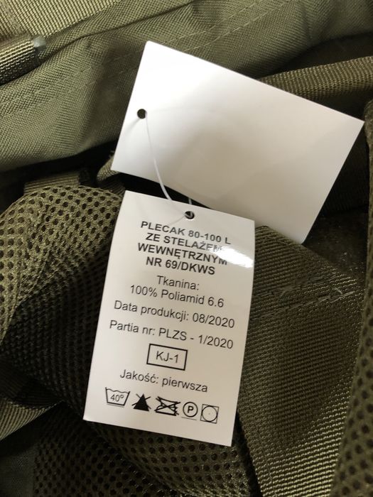 Plecak wojsk spwcjalnych callida 69/IWS dkws taktyczny nowy 45-50 l ...