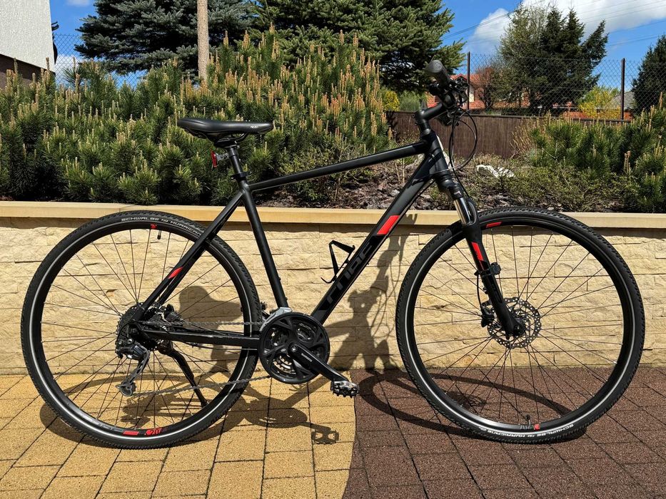 Rower Cube Nature Pro (54cm) trekkingowy/crossowy - stan bdb + dodatki ...