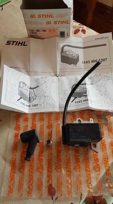 Stihl moduł cewka zapłonowa do pilarki spalinowej. Koleczkowo • OLX.pl