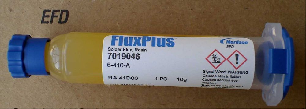 FluxPlus 6-410-A Type RA ROL1 ROM1 Orig.USA Флюс BGA QFN SMD SOP SOIC ...