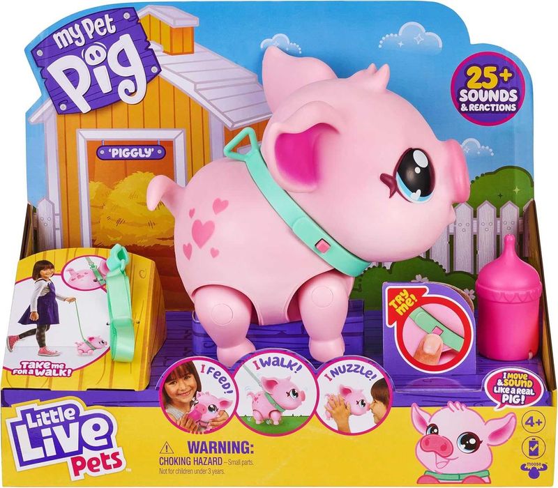 ОРИГИНАЛ Интерактивная игрушка Мой любимый поросенок My Pet Pig Piggly ...