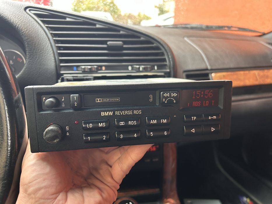 Radio BMW e34 e32 e36 reverse RDS sprawne 100% Krotoszyn • OLX.pl