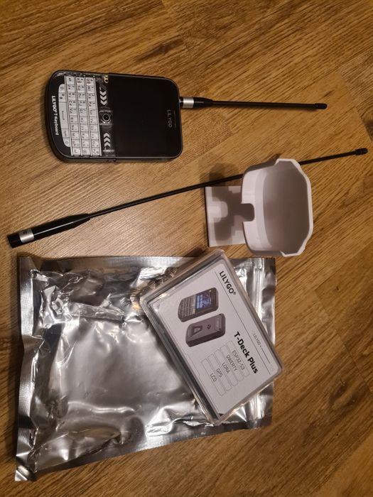 T-deck Plus z Lora GPS, LCD, dodatkowa antena i karta SD z mapą Europy ...