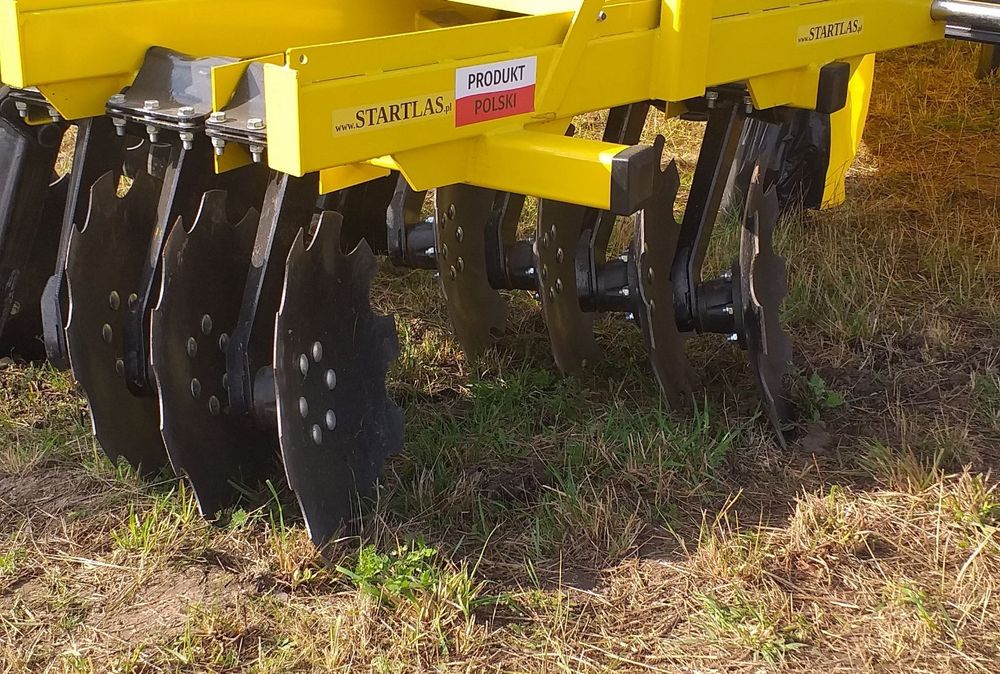 Brona leśna talerzowa Startlas,do pielęgnacji upraw leśnych. Małe ...