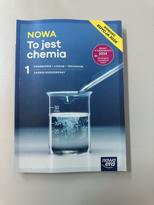 Nowa to jest chemia 1 podręcznik poziom rozszerzony nowa era NOWA Radom ...