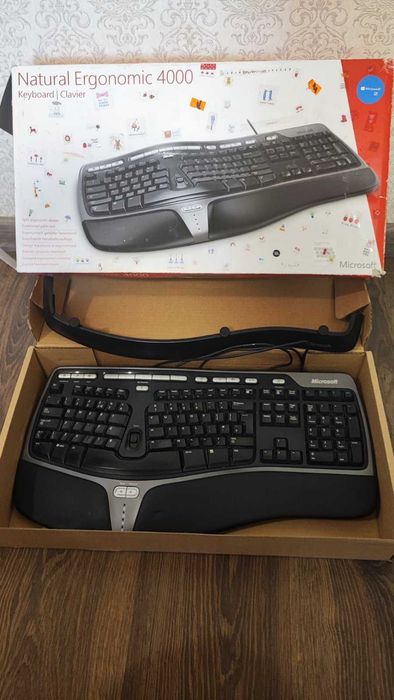 Клавіатура Microsoft Ergo-4000: 300 грн. - Клавиатуры для ноутбуков ...