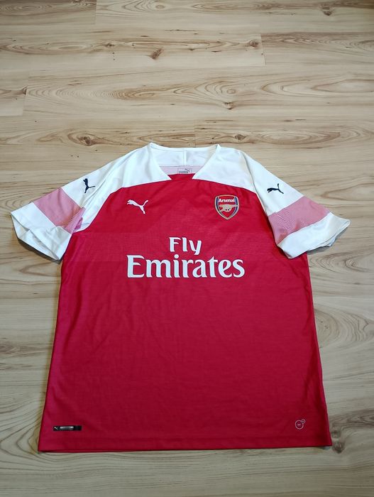 Czerwona Koszulka Sportowa Piłkarska Klubowa Puma Arsenal FC Dry Cell ...