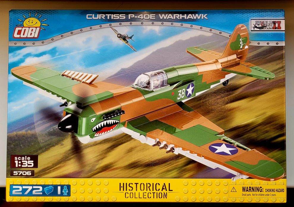 Cobi 5706 Curtiss P-40 E Warhawk + Kalendarz Cobi GRATIS Świdwin • OLX.pl