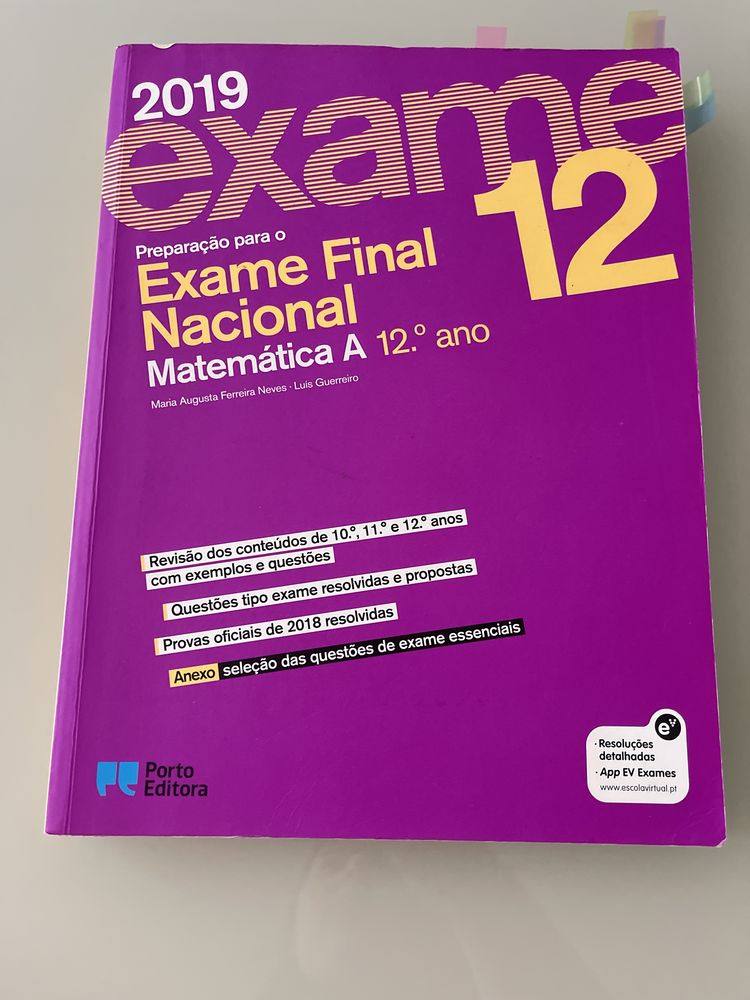 Livro de preparação para exame matematica A Ramalde • OLX Portugal Livro de preparação para exame matematica A Ramalde • OLX Portugal
