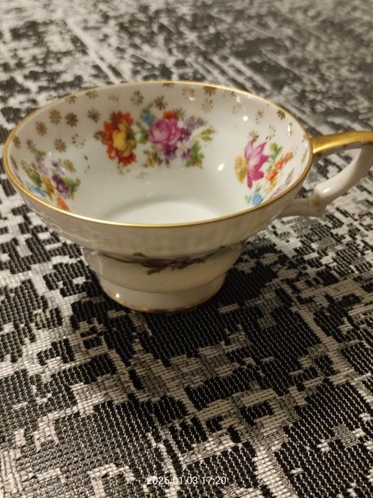 Filiżanka porcelanowa Sorau (Żary), C. & E. Carstens Jordanów Śląski ...