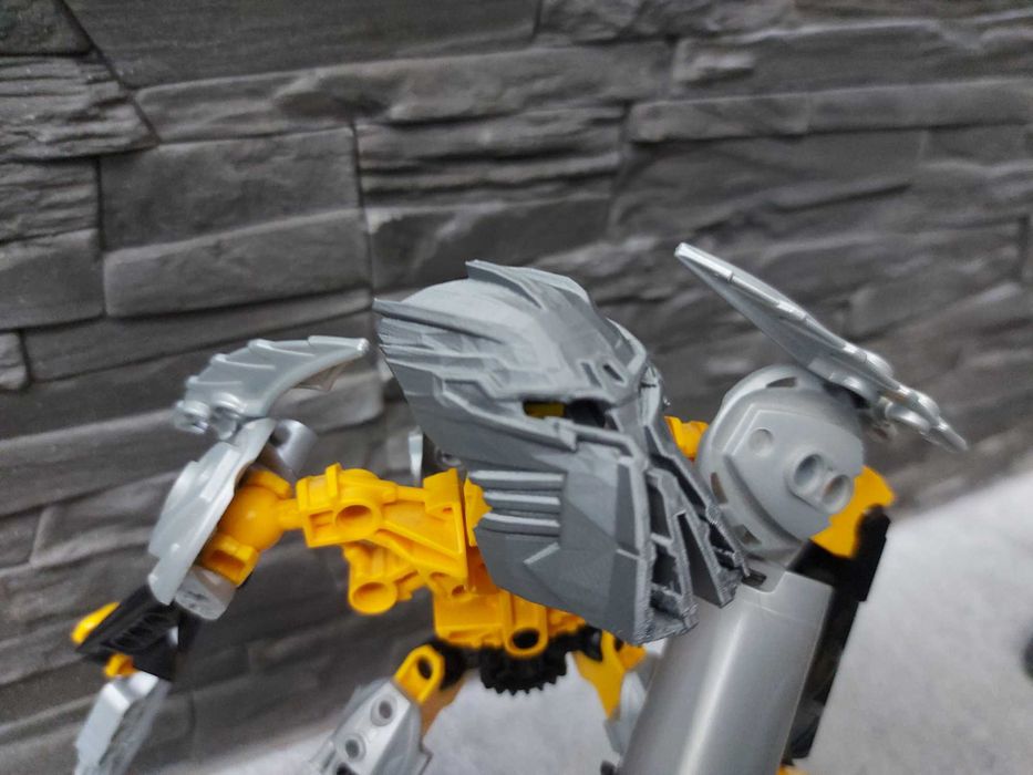 Lego Bionicle Maska Życia (Toa Ignika Grey) Druk 3D Wejherowo • OLX.pl