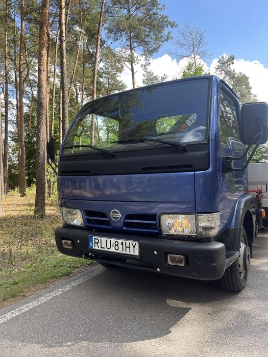 Nissan Cabstar 3.0D. 2003r Hds Hiab Huta Mińska • OLX.pl