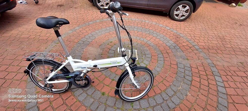 Sprzedam rower elektryczny BIRIA , skladany. Nowy Tomyśl • OLX.pl