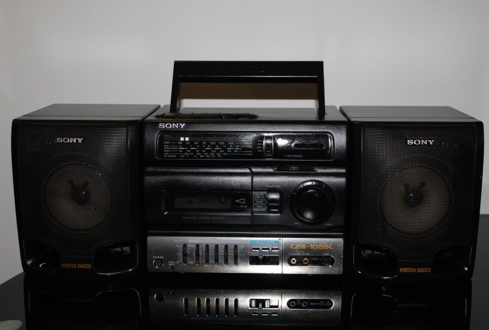 SONY CFS-1055L Radioodtwarzacz fm/am equalizer vintage unikat Wysyłka ...
