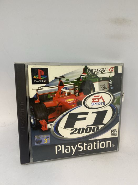 Gra F1 2000 Formula 1 PSX Sony Play Station PS1 pudełkowa Piaseczno ...
