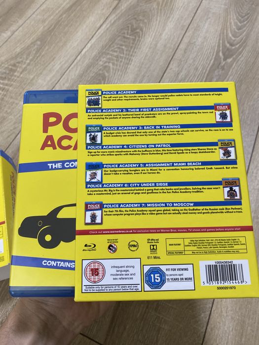 Police Academy – The Complete Collection Blu-ray (7 фильмов): 1 199 грн ...