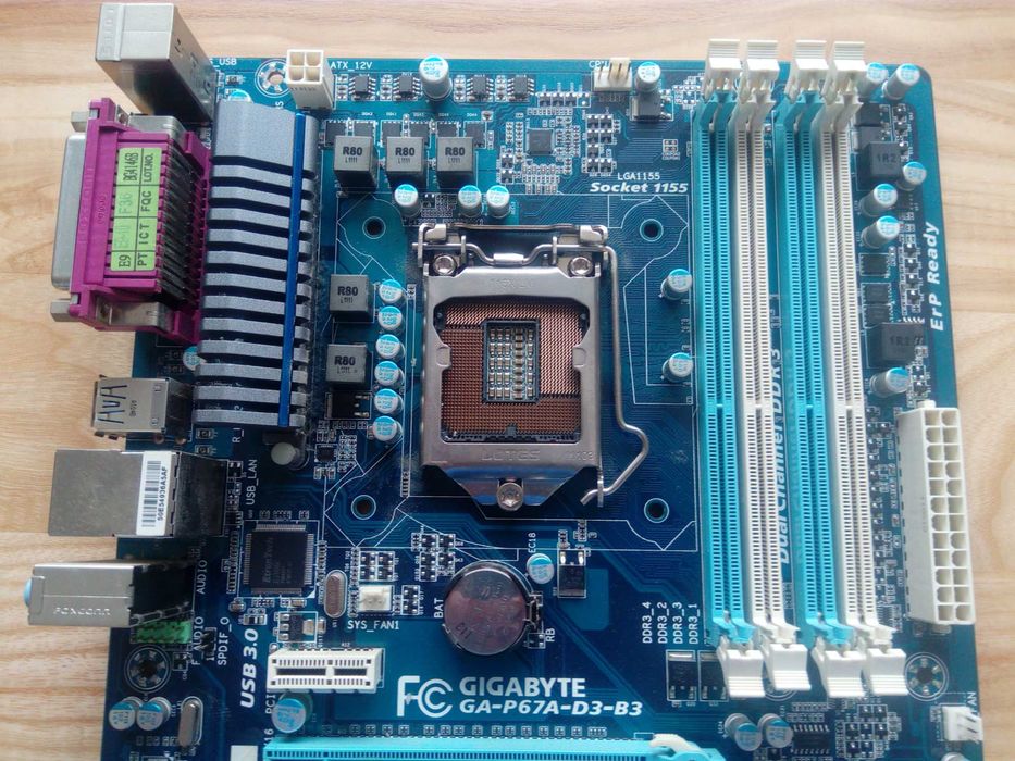 Płyta główna GIGABYTE GA-P67A-D3-B3 ATX Warszawa Bielany • OLX.pl