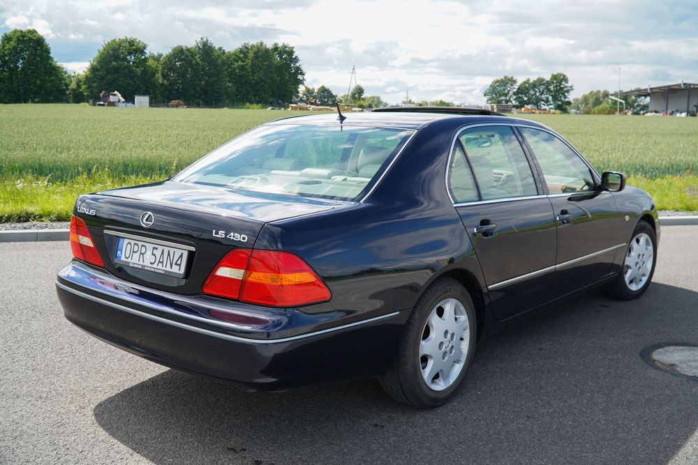 Lexus LS Lexus LS430 4.3 V8 – 2002 r. | 115 000 km. Pełna historia ASO ...