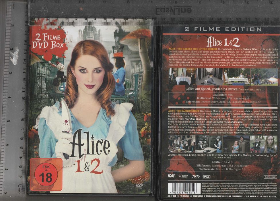 Alice 1 & 2 filme DVD box Warszawa Bielany • OLX.pl