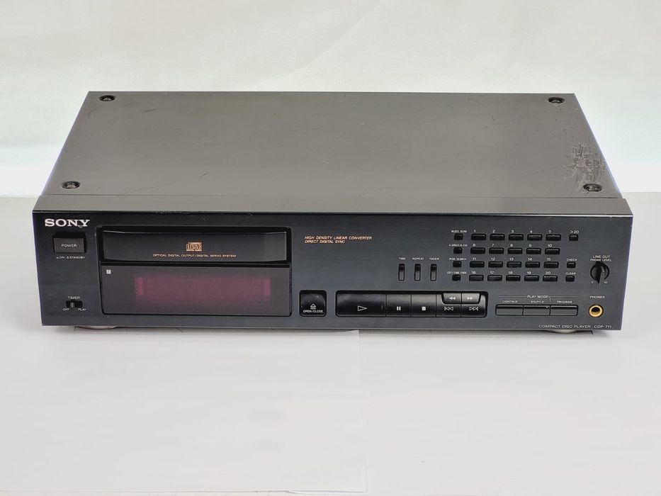 Sony CDP 711 ODTWARZACZ PŁYT CD France optyczne regulowane wyjscie Warszawa Żoliborz • OLX.pl