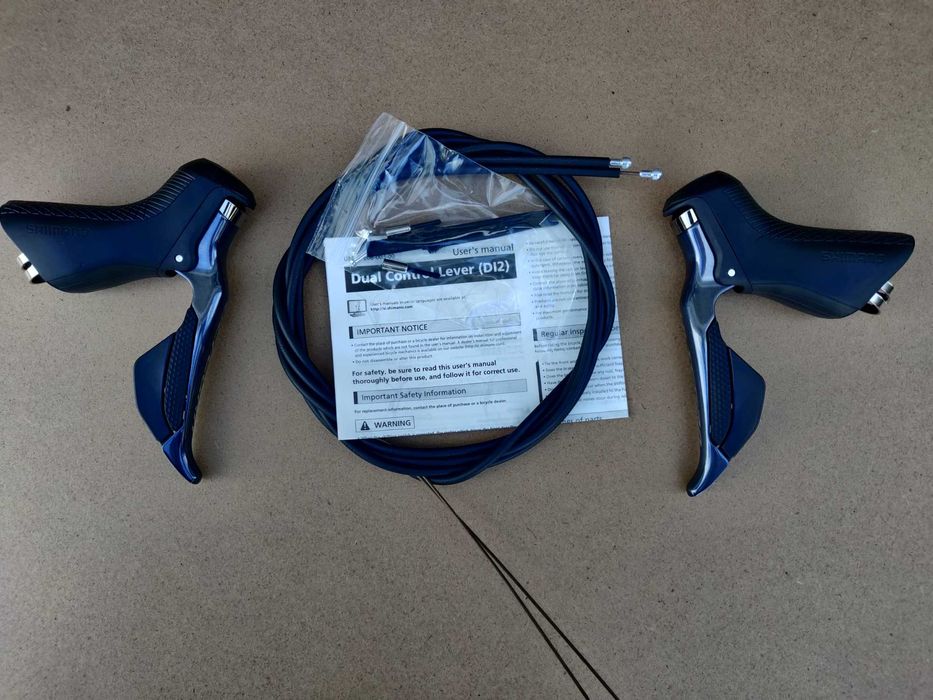 Klamkomanetki Shimano Ultegra ST-R8050 Di2 mechaniczne, FV, nowe (167) Kaszowo • OLX.pl
