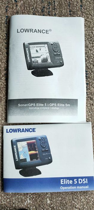 Sprzedam Echosondę Lowrance Elite-5 DSI GPS Rzeszów • OLX.pl