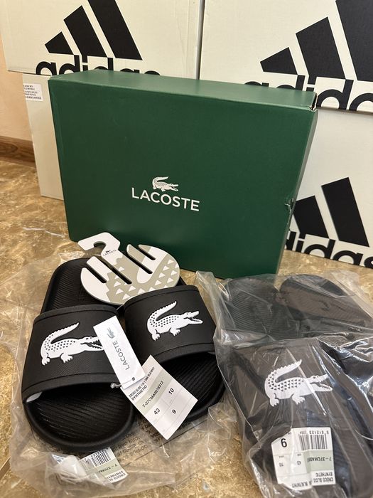 Тапочки, сланці лакоста, lacoste оригінал. Шлепки: 1 049 грн. - Домашні ...