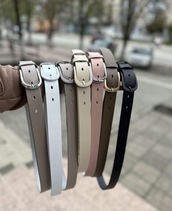 Ремень женский кожаный базовый ремінь жіночий шкіряний 320 грн Ремені Харків на Olx