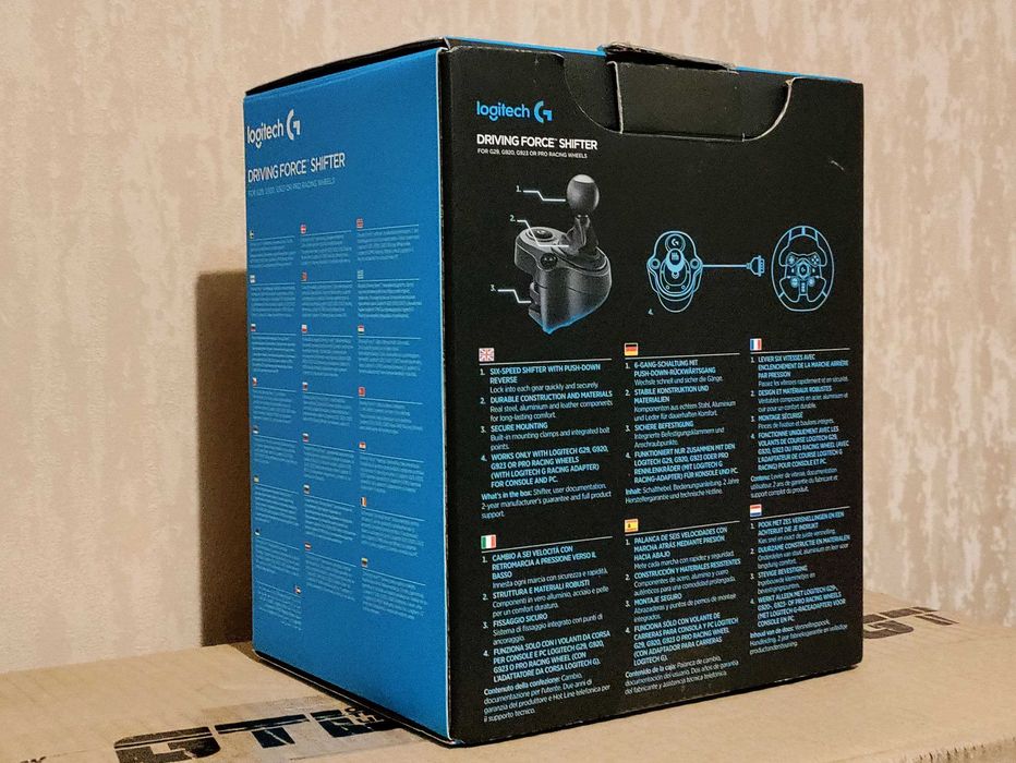 Коробка передач Logitech Driving Force Shifter НОВА: 1 950 грн ...