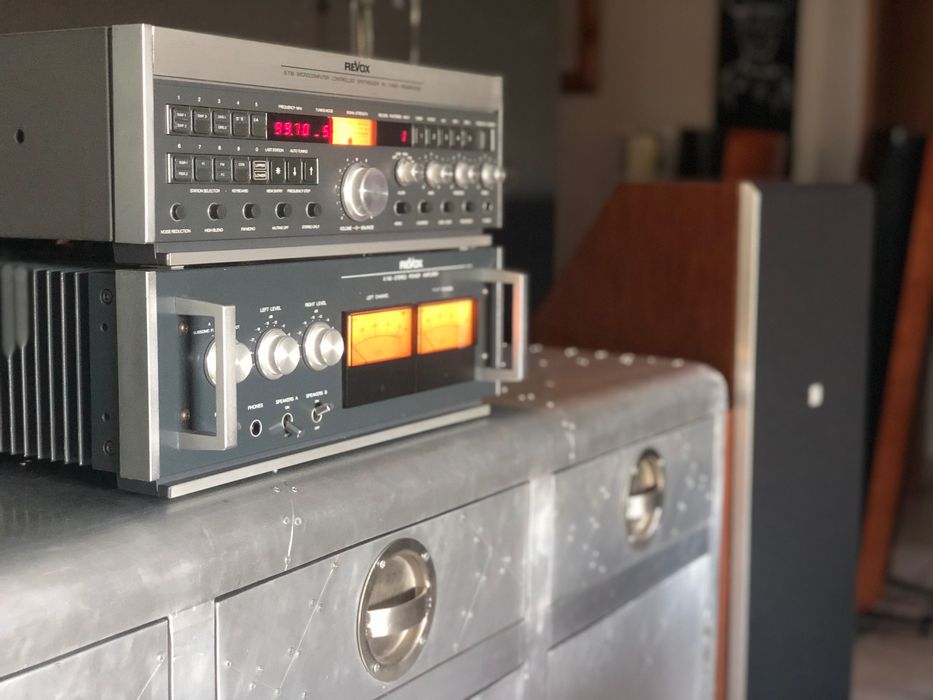 Revox A740 z preamp'em B739 absolutny unikat perfekcyjny! Kleszczów ...