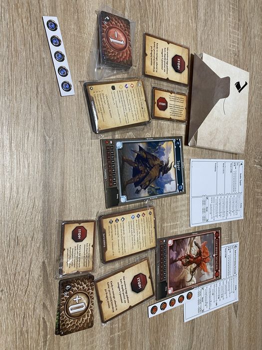 Gra gloomhaven szczęki lwa pomalowane figurki Gdańsk Przymorze Wielkie ...