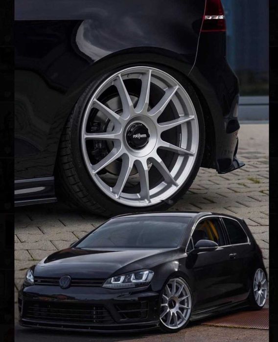 Нові диски Rotiform R170 DTM 66.6mm R17x8 Silver 5x100 / 5x112 ЕТ 40mm ...