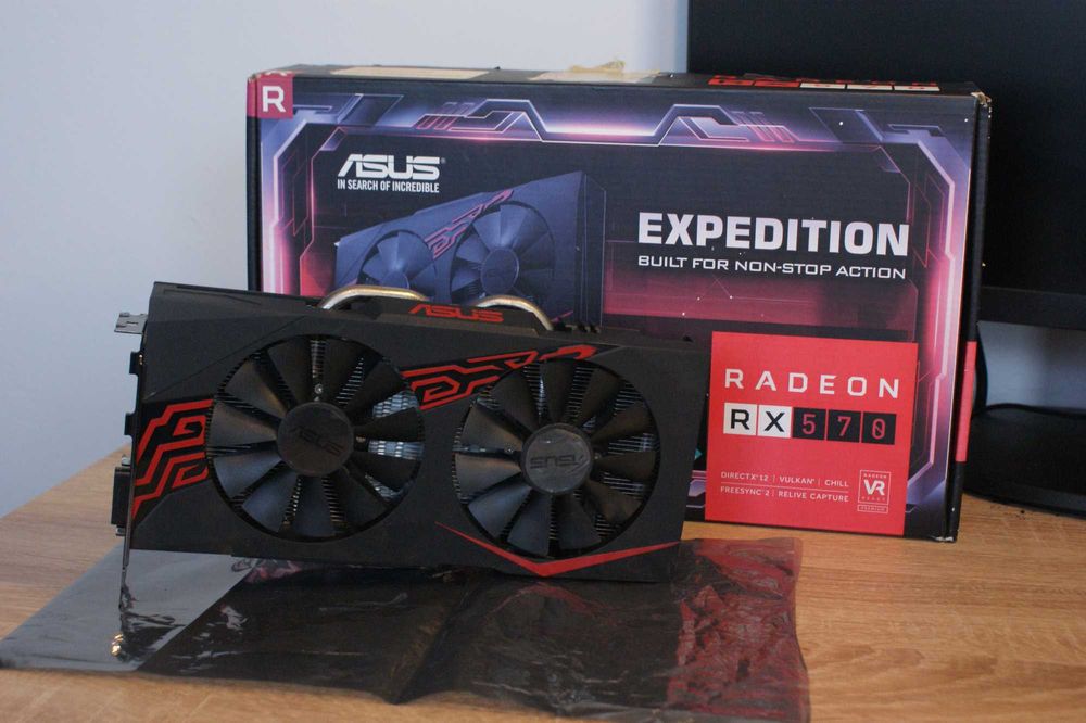 Asus RX570 4GB Expedition Tychy • OLX.pl