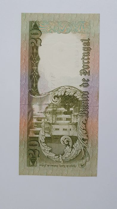 Nota de vinte escudos de 1964 Sandim, Olival, Lever E Crestuma • OLX.pt