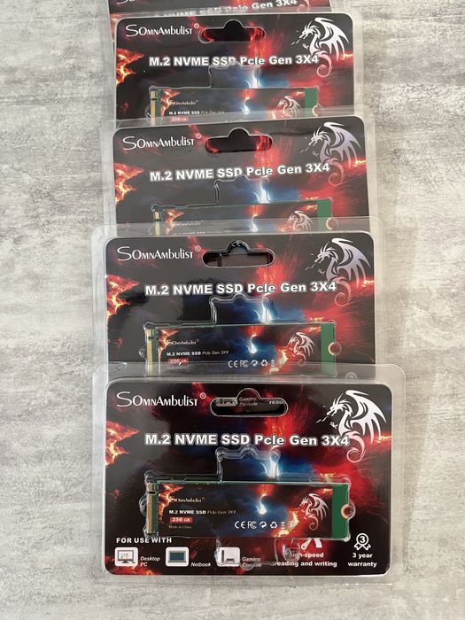 Новий SSD 256 ГБ NVMe M.2 Gen3 x4, формат 2230 + 2280: 535 грн ...