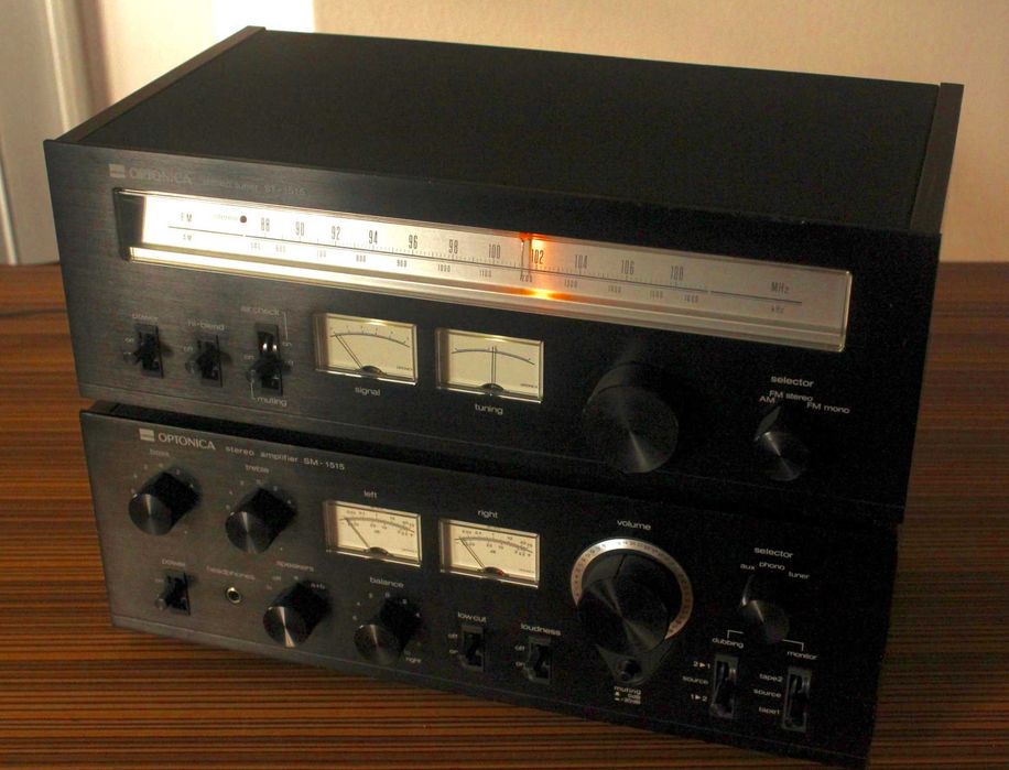 Optonica Amplificador SM-1515B + Tuner ST-1515B Covilhã E Canhoso • OLX ...