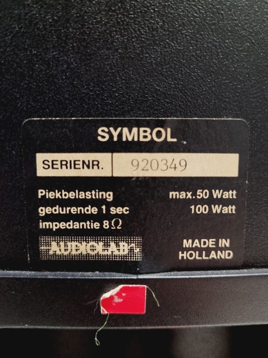 Kolumny Audiolab Symbol 50/100W 8ohm Holland Vifa c17wg Warszawa ...