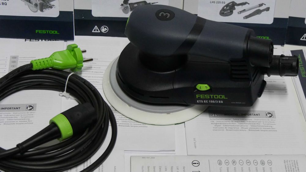 Warsztatowa szlifierka FESTOOL ETS EC 150/3 EQ z kablem 4m Zalesie ...