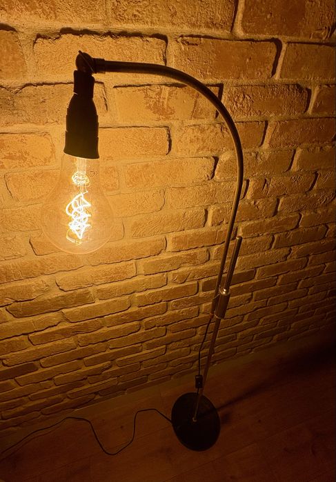 Lampa stojąca PRL po renowacji/Vintage/Bauhaus/Lata 80-te/Loft Warszawa ...