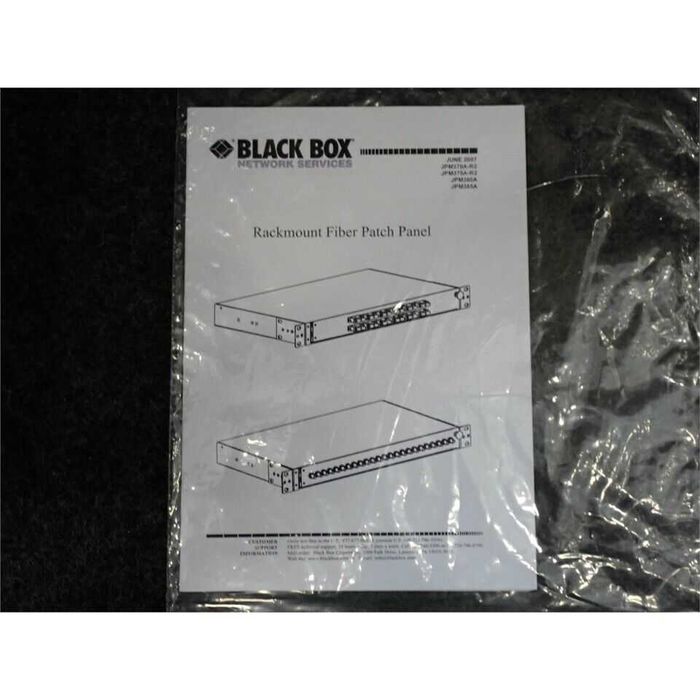 Патч панель оптична Black Box JPM385A 1U Loaded, LC 24 Duplex: 5 500 ...