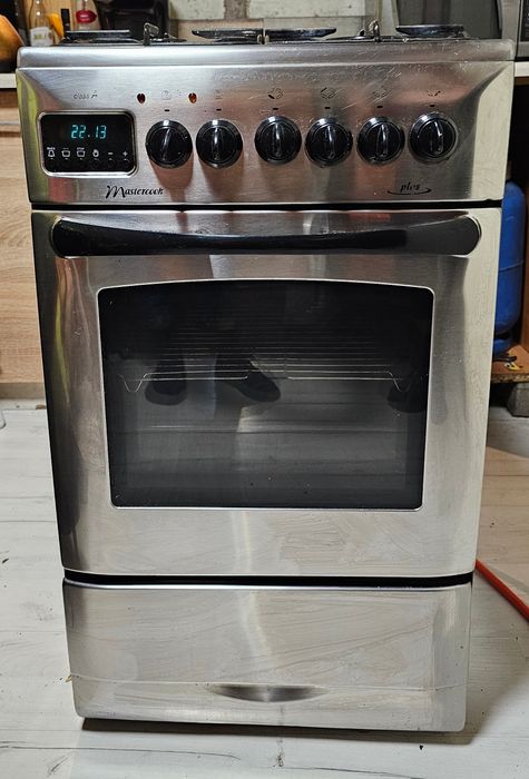 Kuchenka gazowa Mastercook z piekarnikiem elektrycznym z termoobiegiem ...