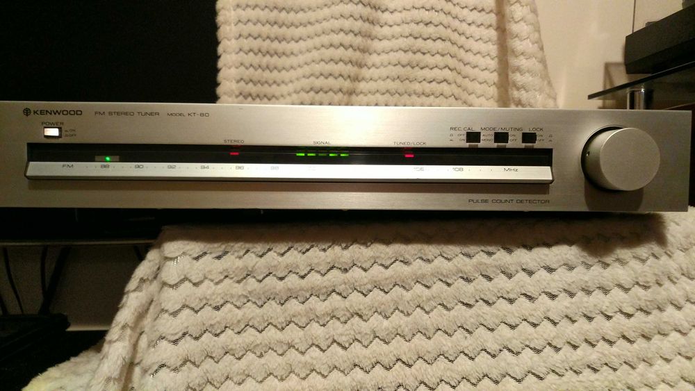 Kenwood KT-80 audiofilski Tuner Stereo Pulse Count Detector. Sanok • OLX.pl