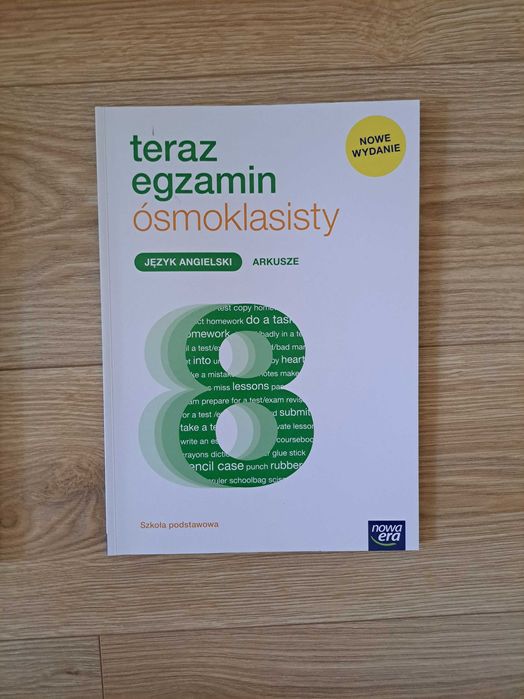 Teraz egzamin ósmoklasisty j.angielski repetytorium Nowa Era wyd 2022 Łódź Widzew • OLX.pl