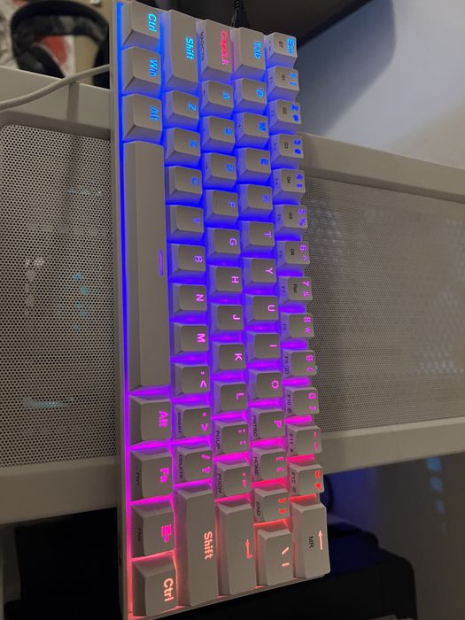 Redragon draconic white klawiatura gaming bluetooth Warszawa Żoliborz ...