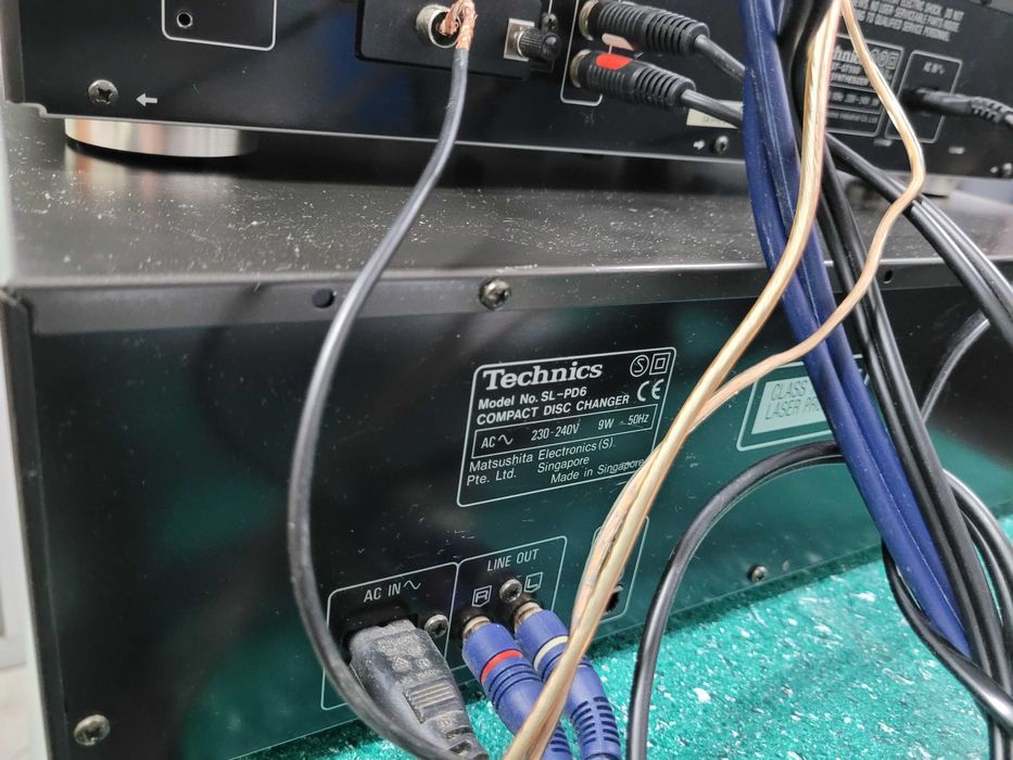 Wieża Technics SU-V500M2/ ST-GT550/ SL-PD5 2x kolumna Altus 140 Lublin ...