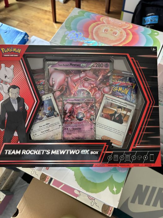 Pokemon Tcg destined rivals mewtwo ex box Warszawa Mokotów • OLX.pl